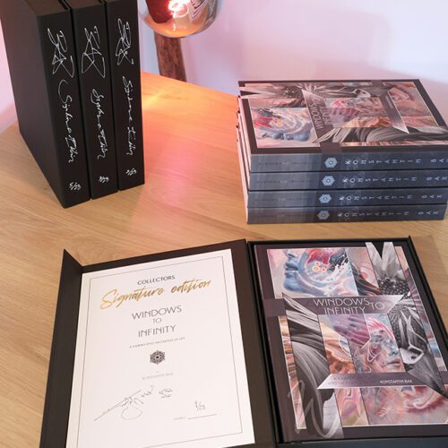 Windows to Infinity | signed Artbook by Konstantin Bax